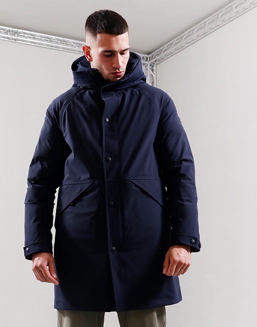 Alphatauri Waterproof 3 in 1 Coat Navy - Terraces Menswear