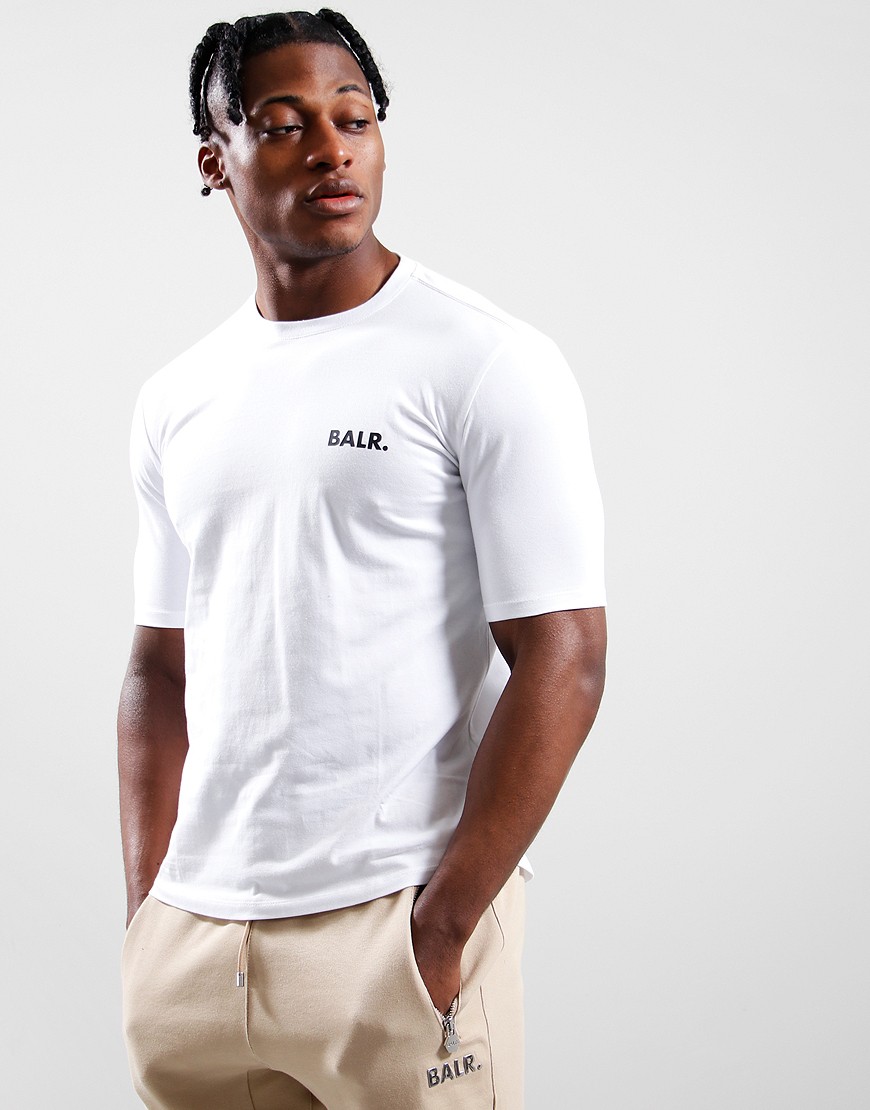 BALR. Athletic Chest T-Shirt Bright White - Terraces Menswear