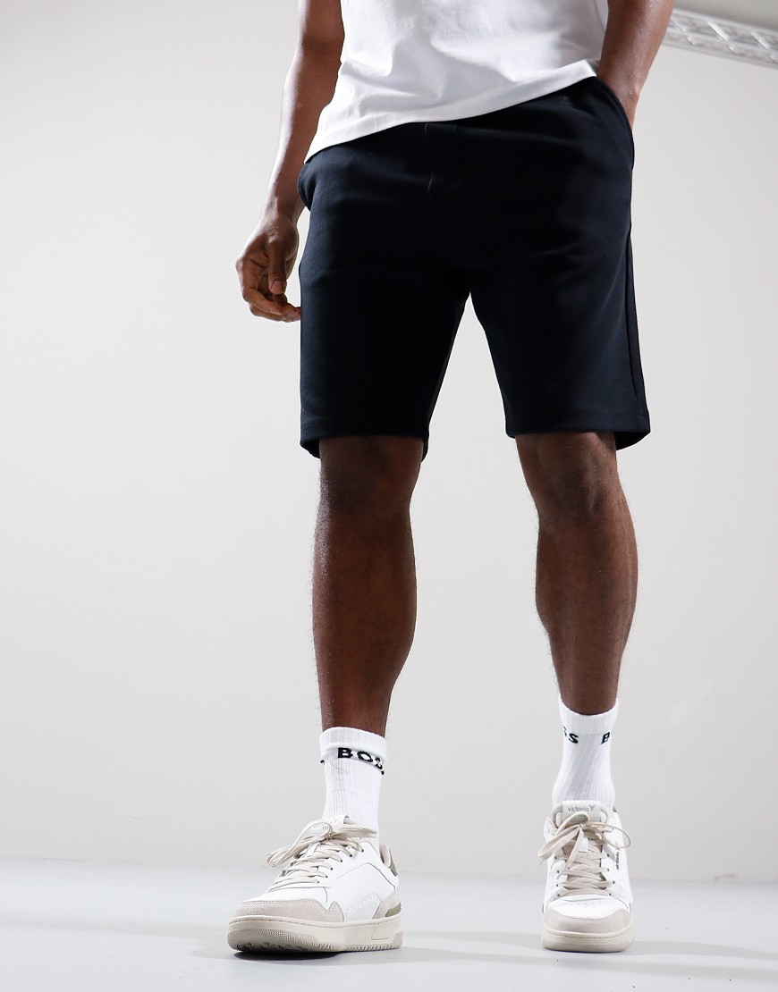 AlphaTauri Signature Logo Shorts Black - Terraces Menswear