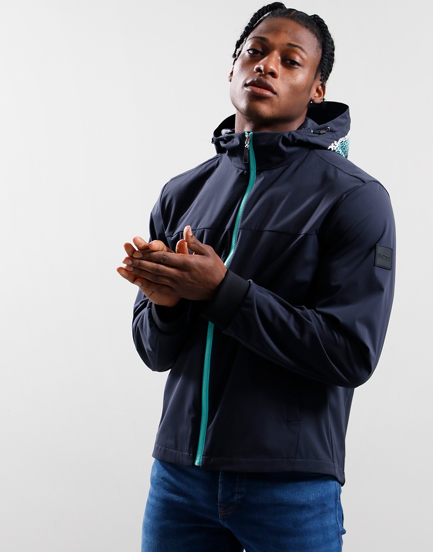 BOSS J_Crypto Jacket Dark Blue - Terraces Menswear