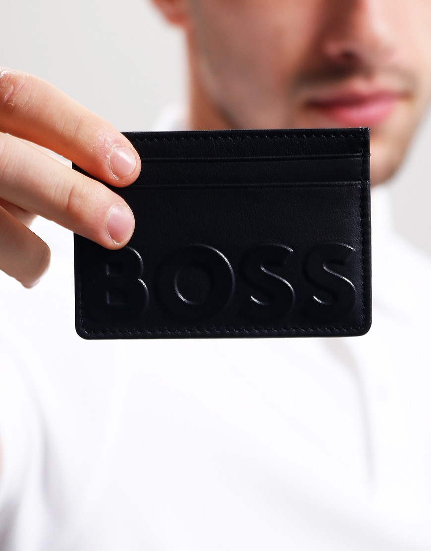 BOSS Big BD_Card Case Black - Terraces Menswear