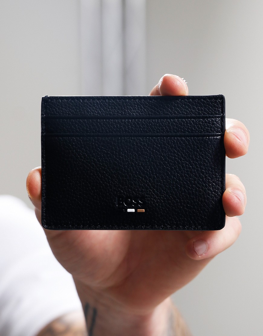 BOSS Ray_Card Holder Black - Terraces Menswear