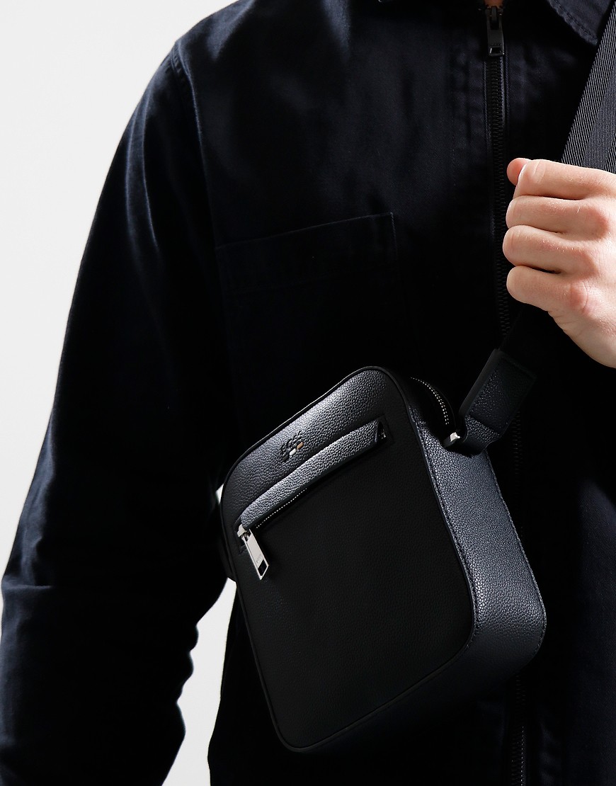 BOSS Ray_NS Zip Bag Black - Terraces Menswear
