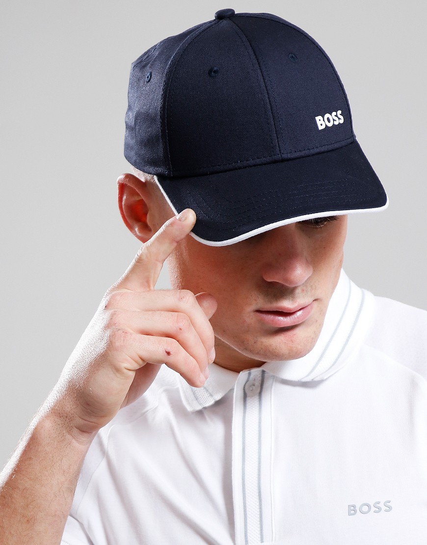 BOSS Bold Cap Dark Blue - Terraces Menswear
