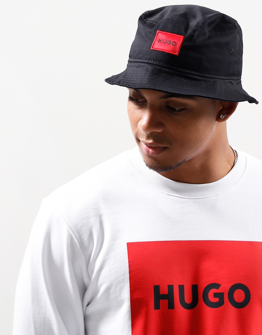 HUGO Larry-PL Hat Black - Terraces Menswear