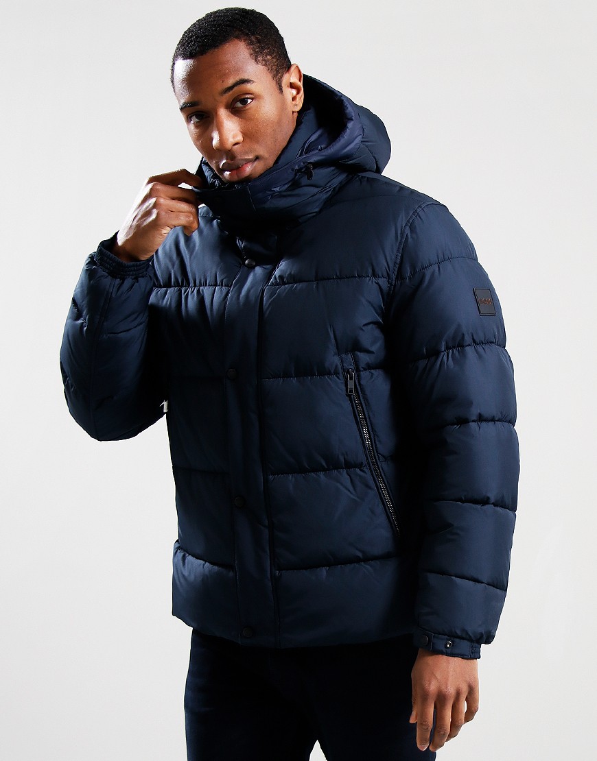 BOSS Omaris Jacket Dark Blue - Terraces Menswear