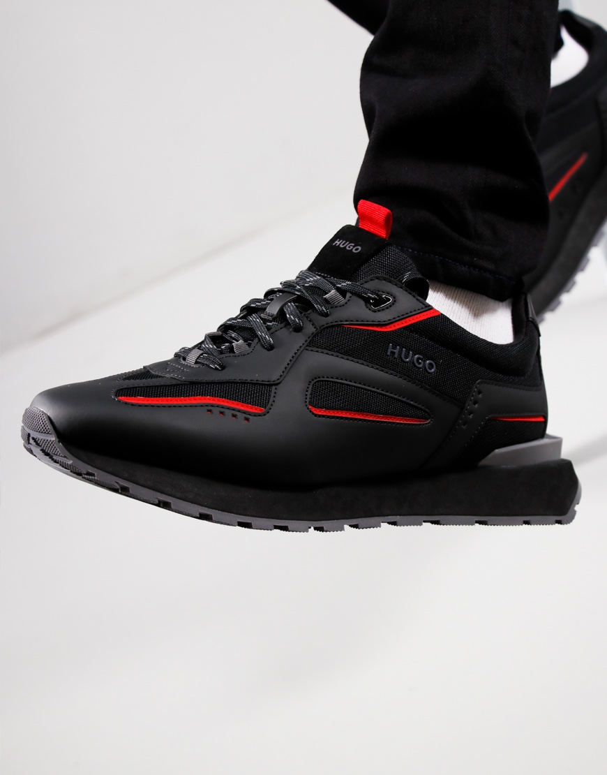 HUGO Cubite Runn MEPU Trainers Black - Terraces Menswear