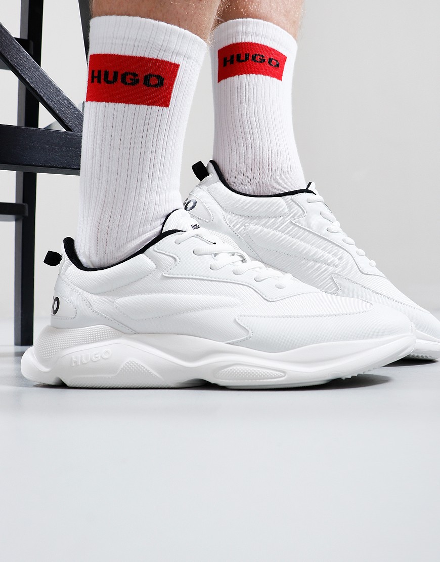 HUGO Leon_Runn_cvpu Trainers Natural - Terraces Menswear