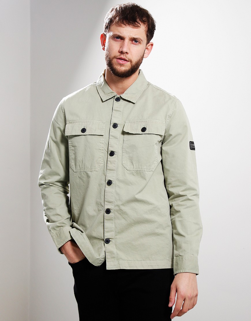 Barbour International Adey Overshirt Cavalry Sand - Terraces Menswear
