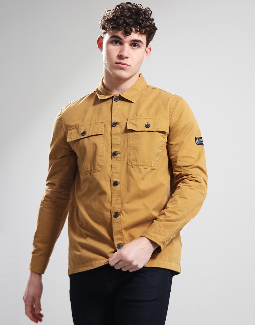 Barbour International Adey Overshirt Desert - Terraces Menswear