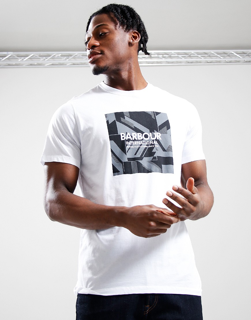 Barbour International Darwen T-Shirt White - Terraces Menswear