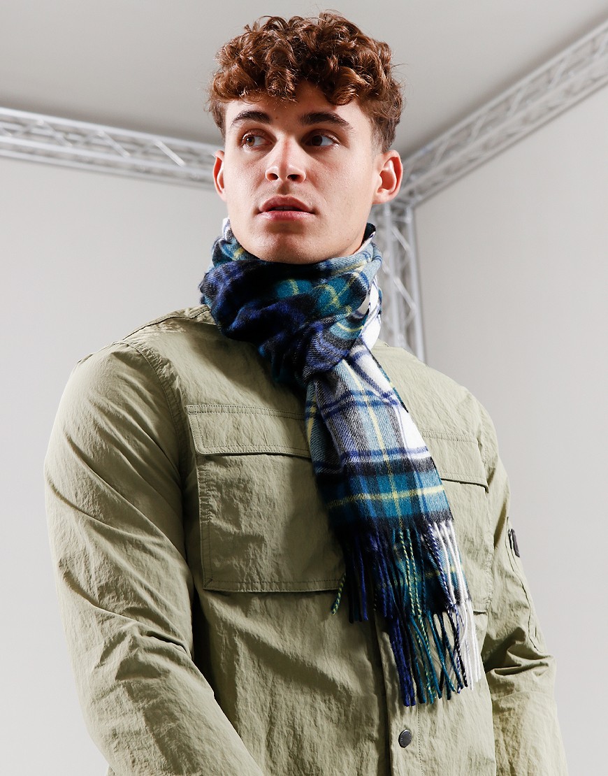Barbour New Check Tartan Scarf Dress Gordon