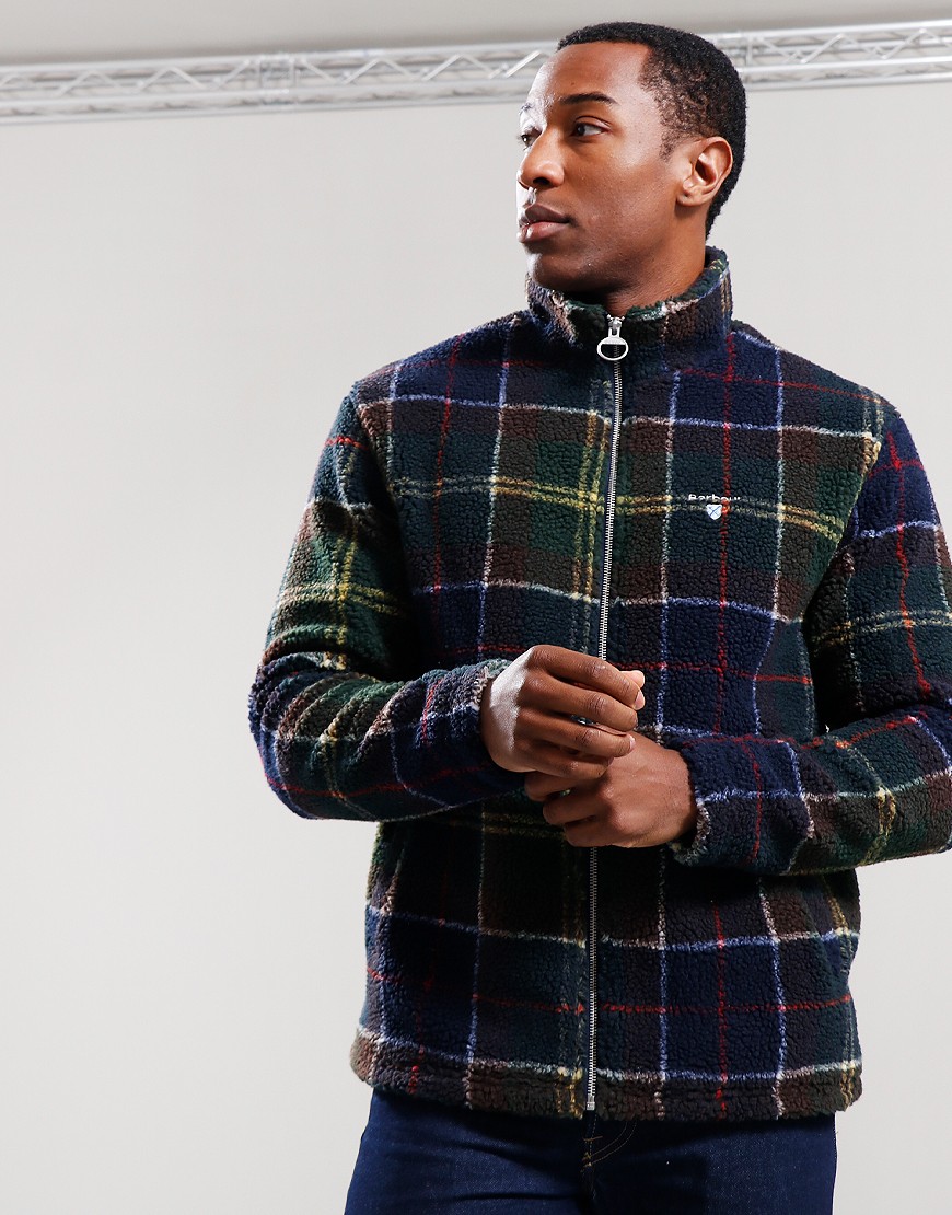Barbour Tartan Fleece Classic Tartan - Terraces Menswear
