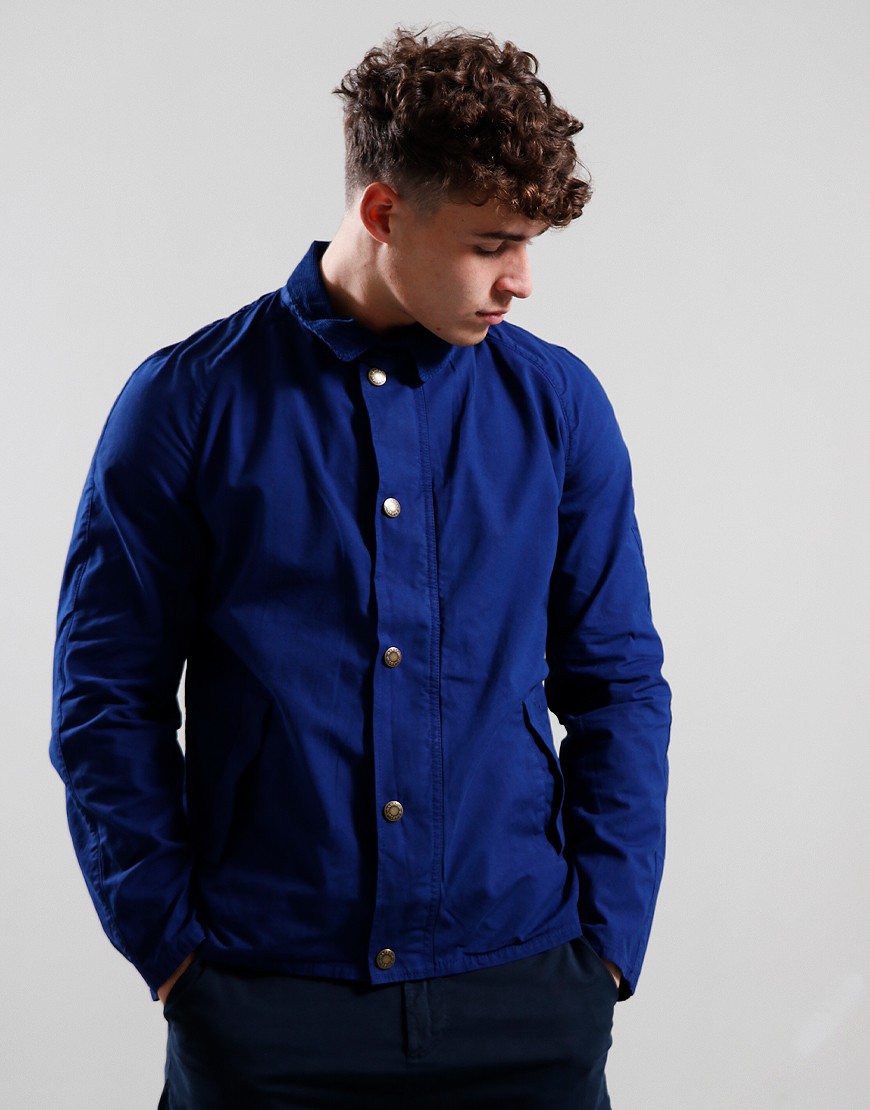 Barbour Tracker Casual Jacket Inky Blue - Terraces Menswear