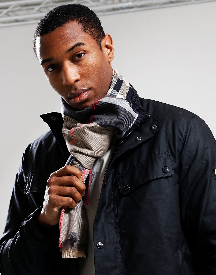Barbour Walshaw Scarf Dress Tartan - Terraces Menswear
