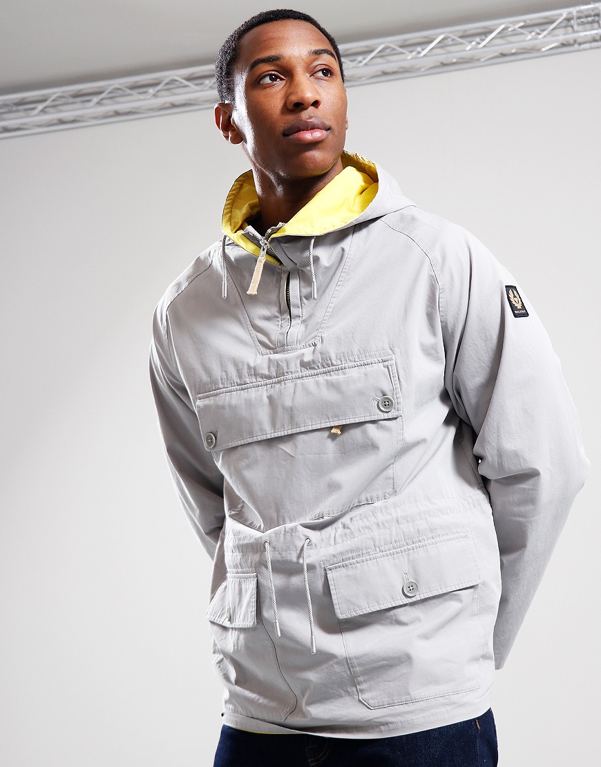 Belstaff Dalesman Smock Cloud Grey/Yellow Oxide - Terraces Menswear
