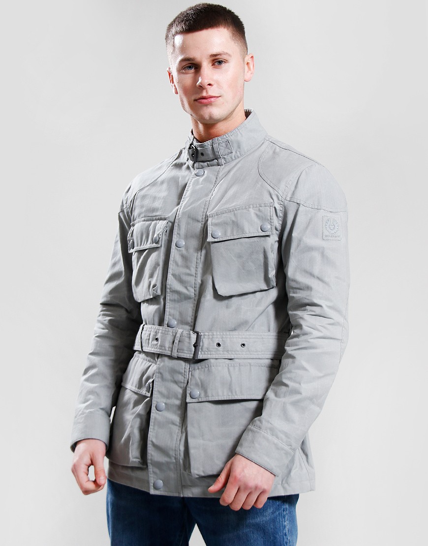 Belstaff Landsport Fieldmaster Jacket Cloud Grey - Terraces Menswear