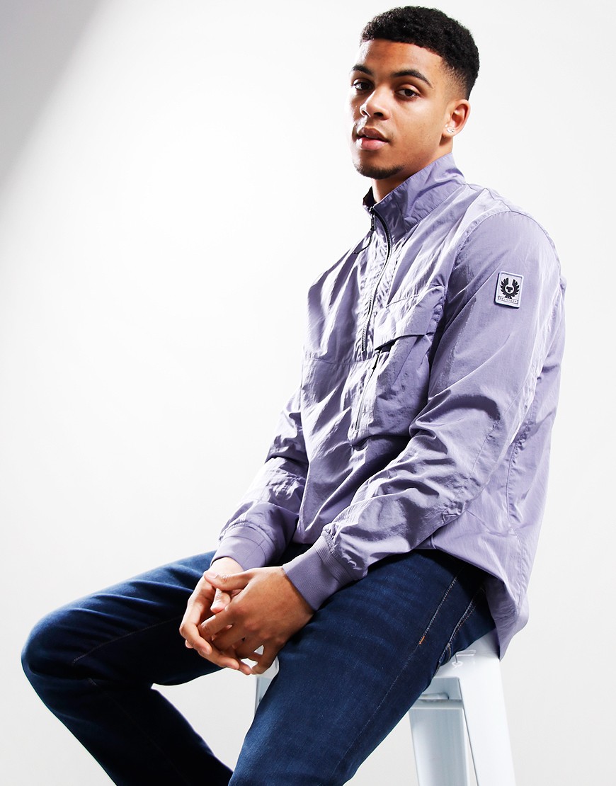 Belstaff Ramp Jacket Violet - Terraces Menswear