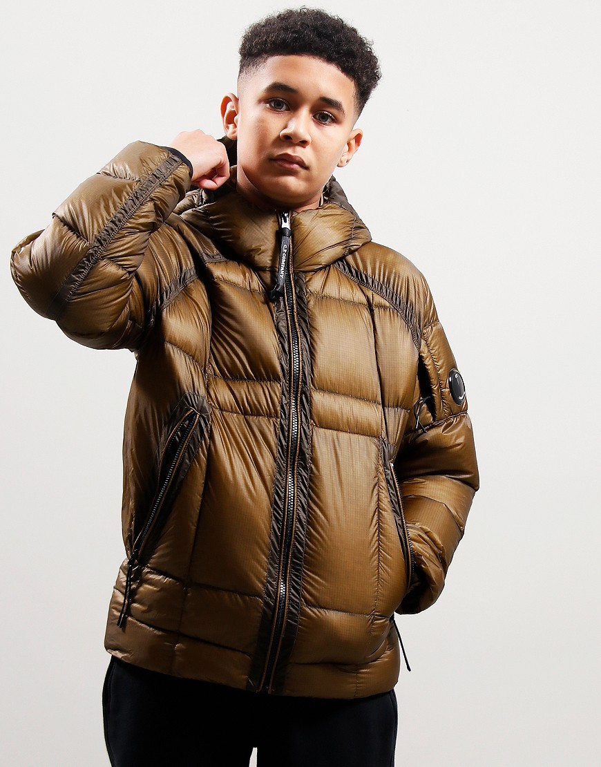 C.P. Company Kids DD Shell Ripstop Jacket Butternut - Terraces Menswear