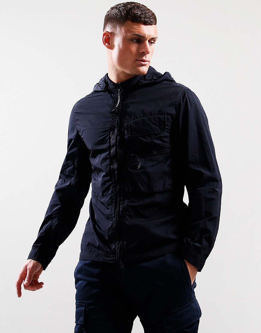 C.P. Company Chrome-R Goggle Overshirt Total Eclipse - Terraces Menswear