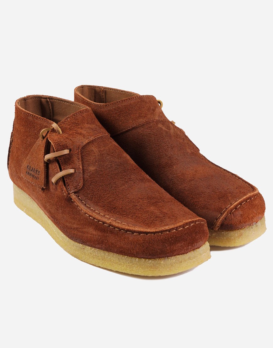 Clarks Original Lugger Boot Rust Brown - Terraces Menswear