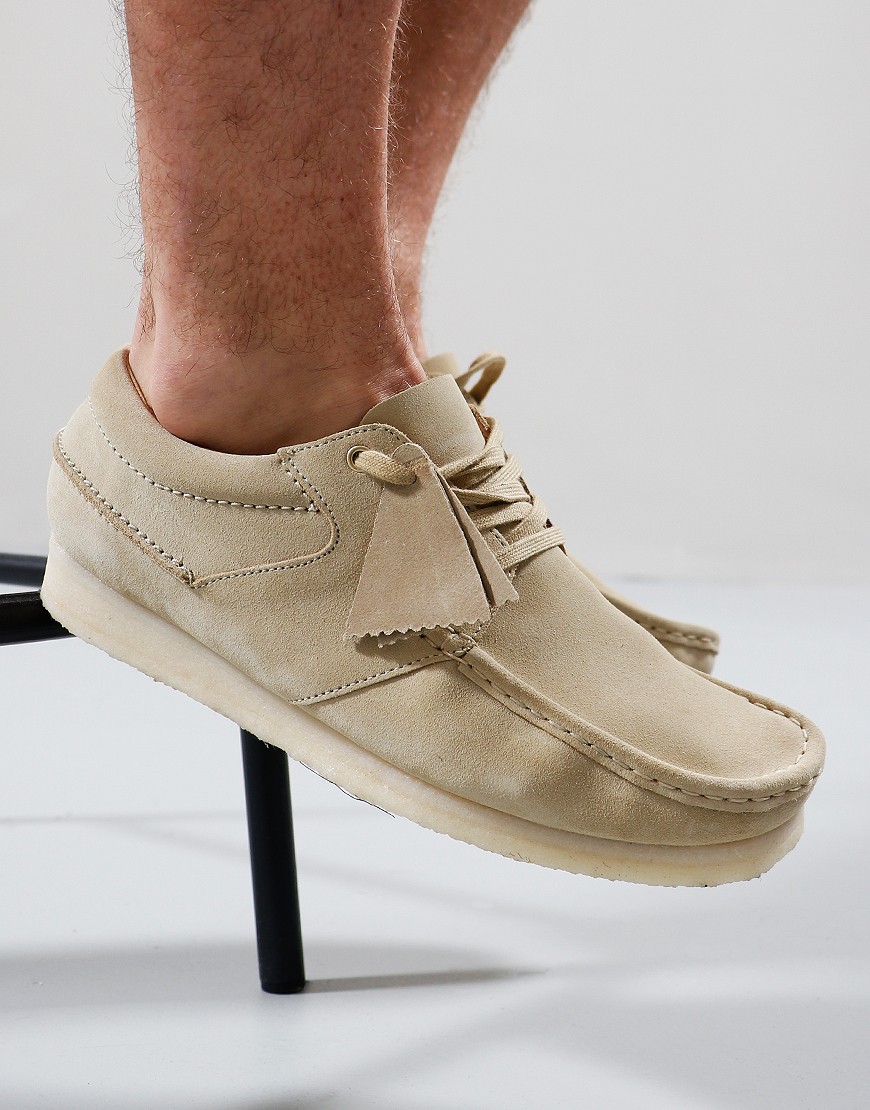 Clarks Originals Wallabee Boat Maple Suede - Terraces Menswear