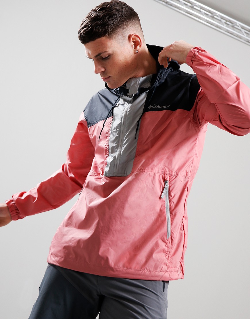 Columbia Flash Challenger Anorak Pink Agave/Shark/Flint Grey - Terraces ...