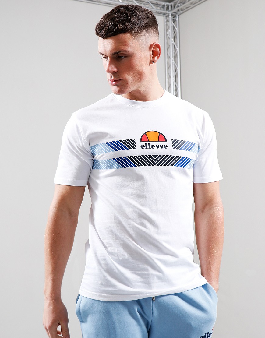 Ellesse Aprelvie T-Shirt White - Terraces Menswear