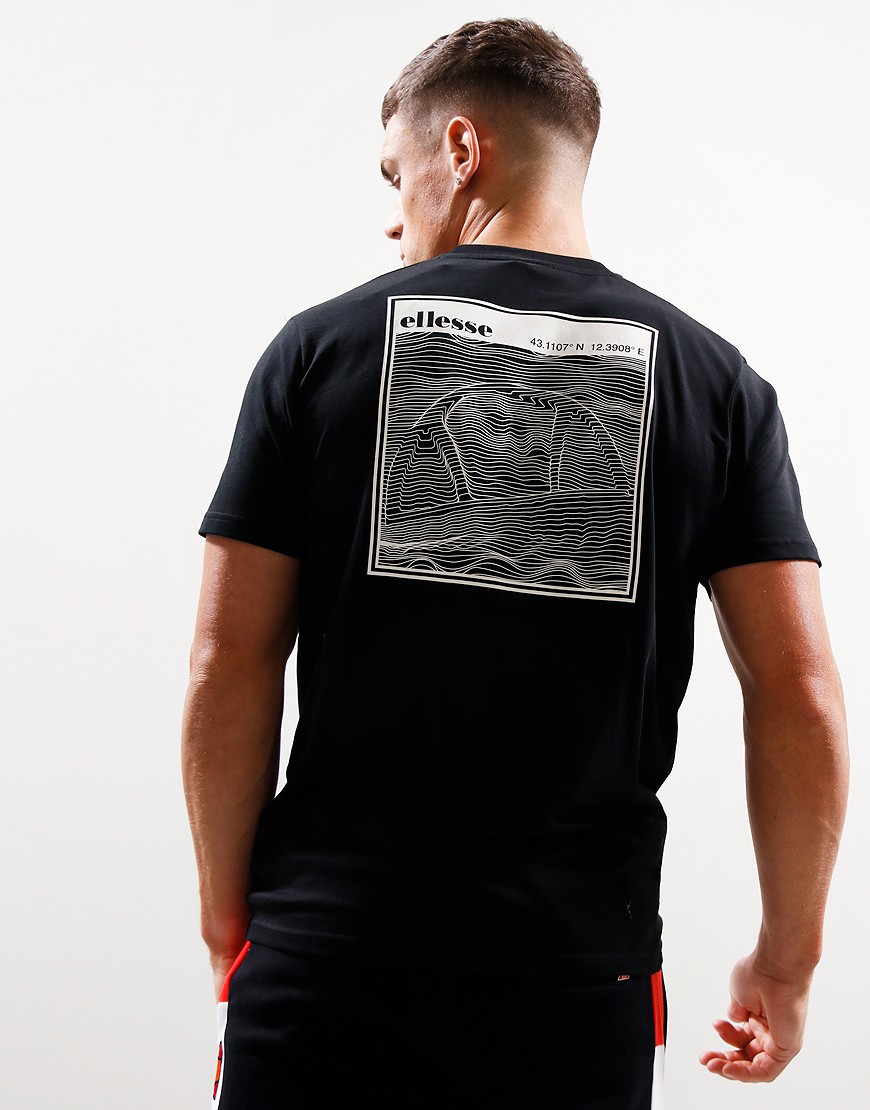 Ellesse Meta T-shirt Black - Terraces Menswear