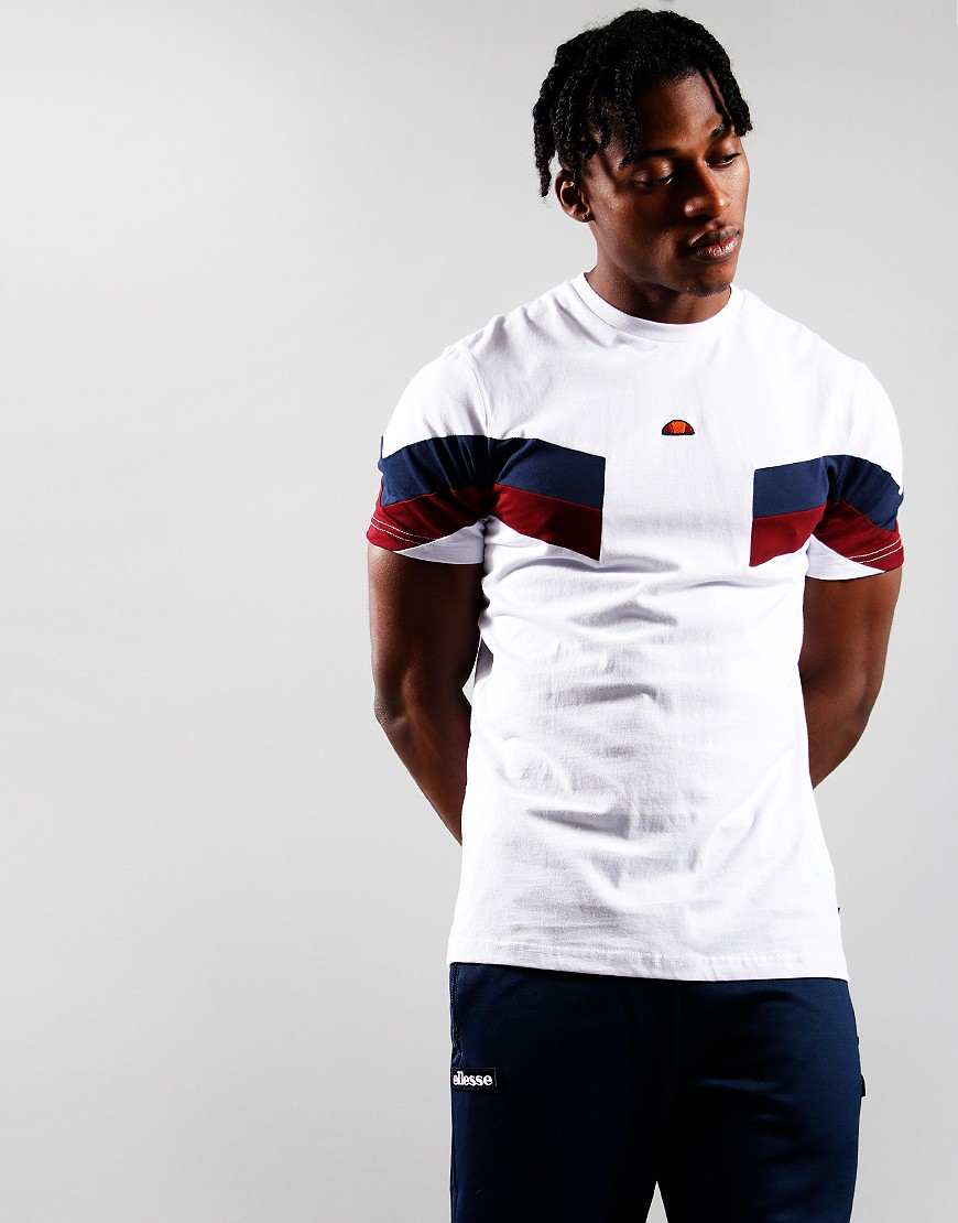 Ellesse Ricorda T-shirt White - Terraces Menswear