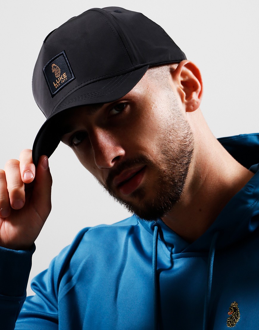 Luke 1977 Dicaprio Cap Black - Terraces Menswear