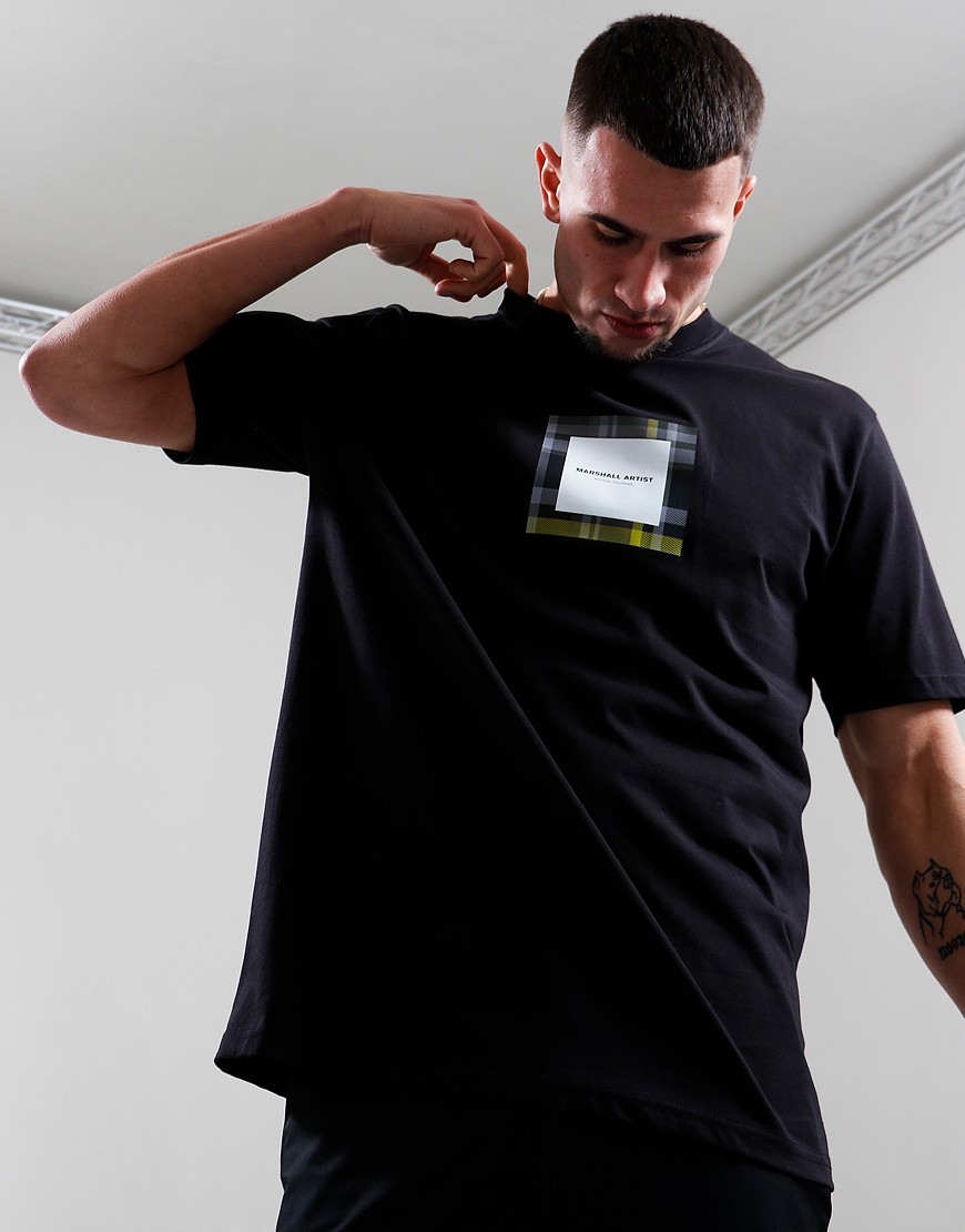 Marshall Artist Carter T-Shirt Black - Terraces Menswear