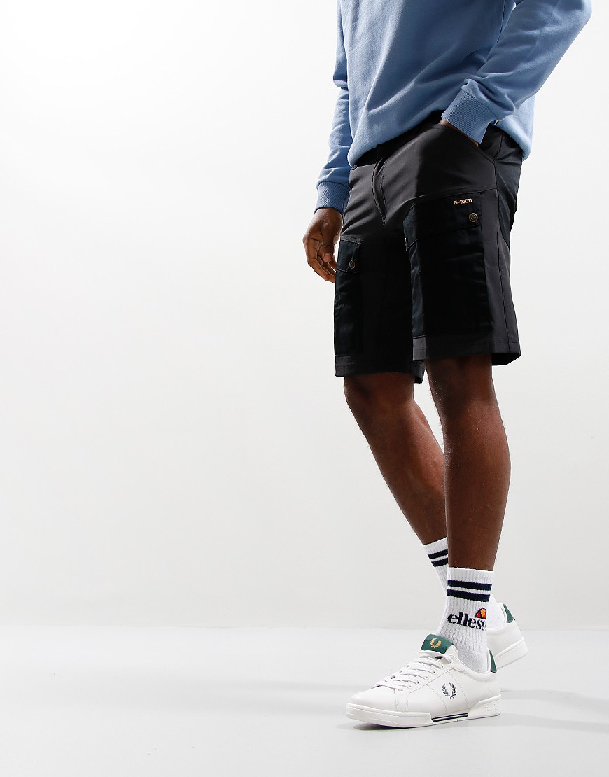 Fjällräven Keb Shorts Black/Black - Terraces Menswear
