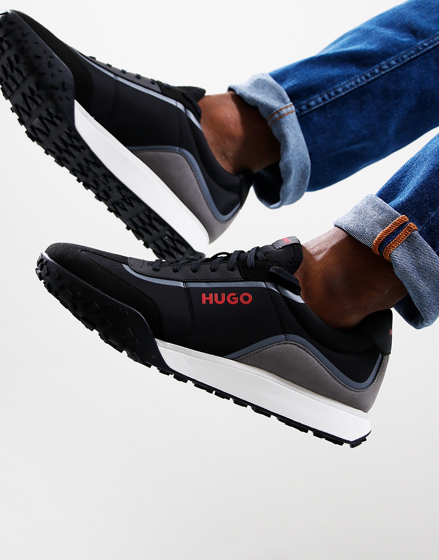 HUGO Casey Runn NYMX Trainers Black - Terraces Menswear