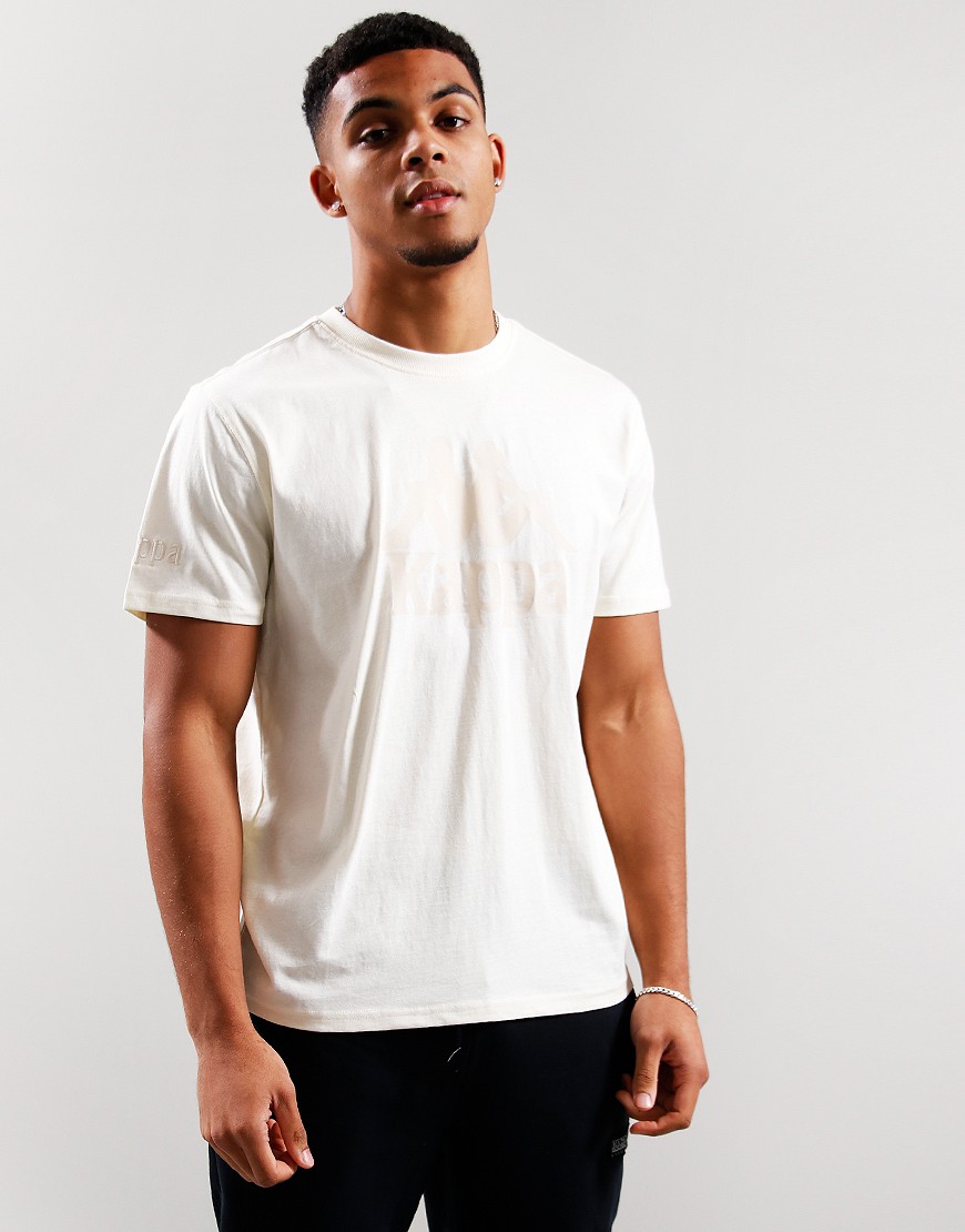 Kappa Authentic T-Shirt White - Terraces Menswear