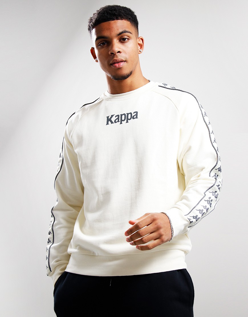 Kappa Banda Crew Sweat Beige - Terraces Menswear