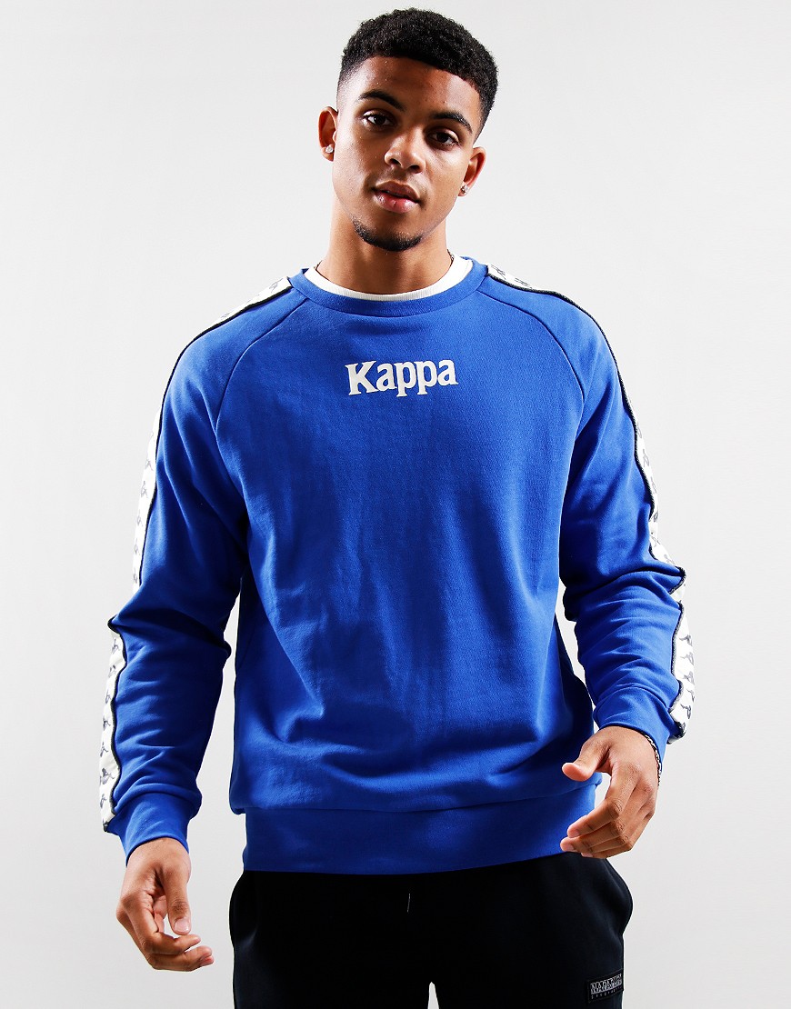 Kappa Banda Crew Sweat Royal - Terraces Menswear