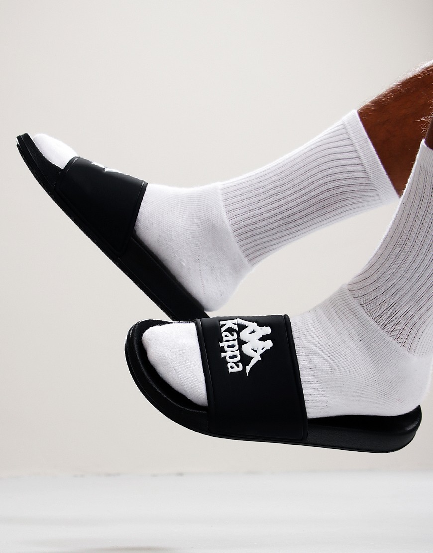 Robe Di Kappa Sliders Black - Terraces Menswear