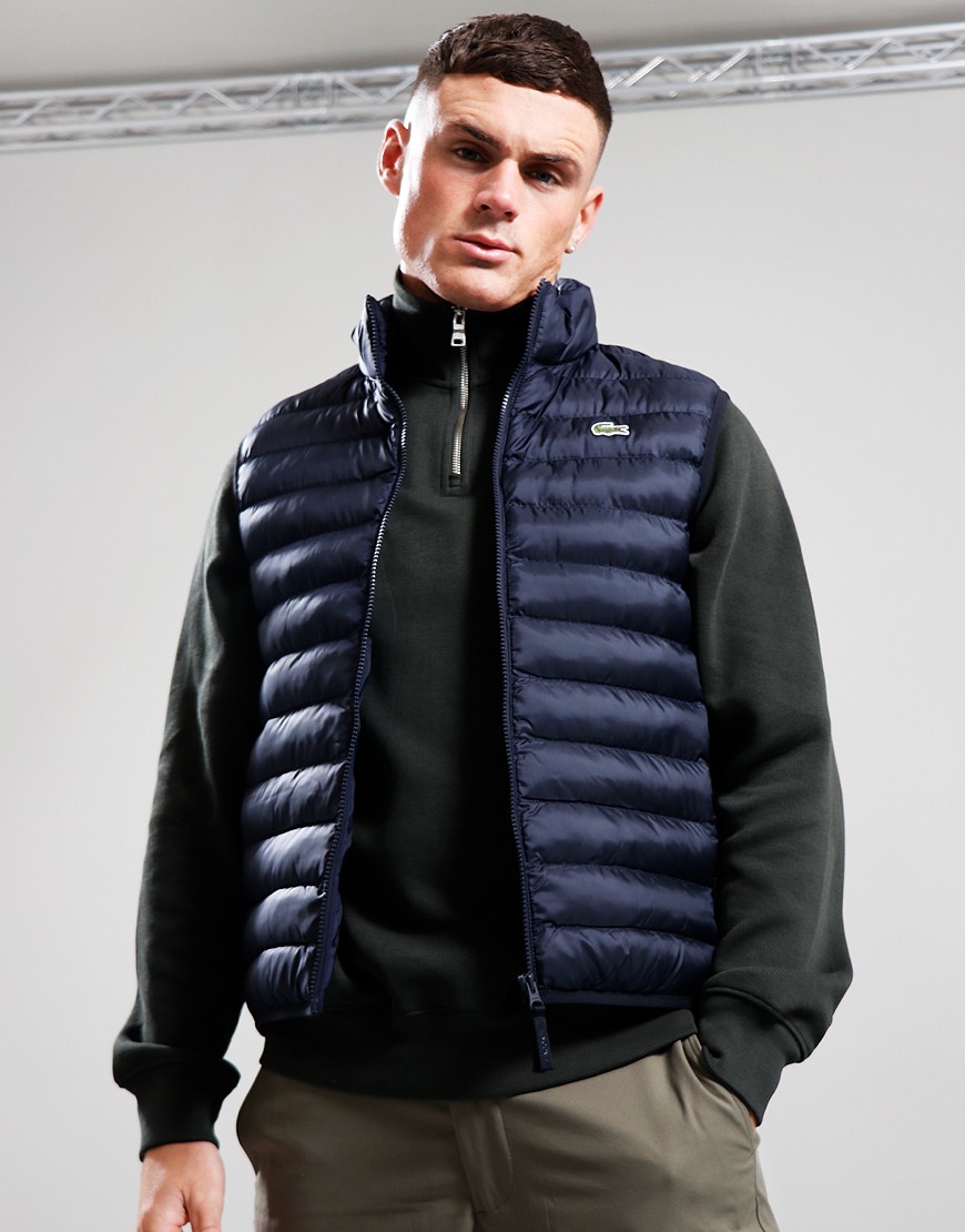 Lacoste Padded Gilet Abysm - Terraces Menswear