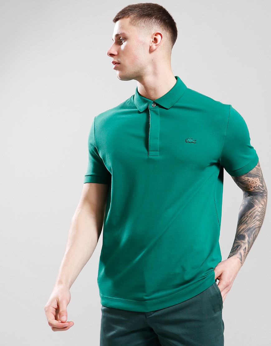 Lacoste Paris Polo Shirt Green - Terraces Menswear