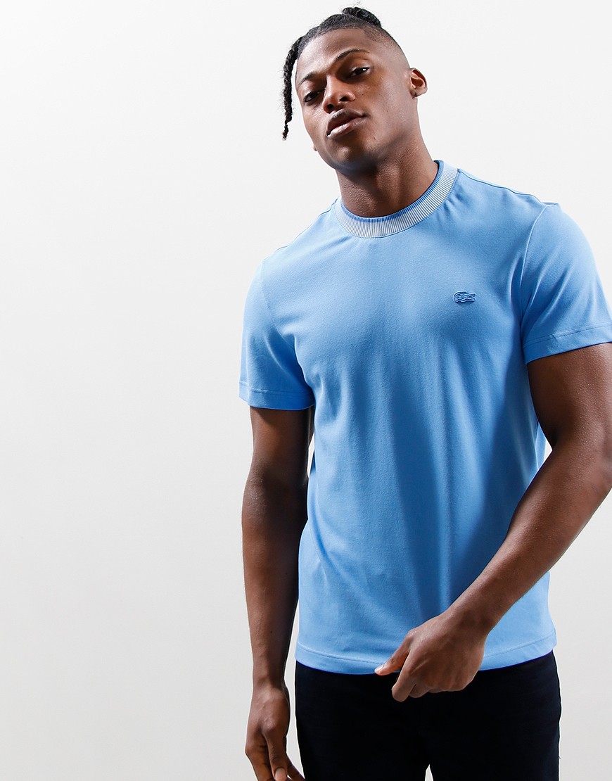 Lacoste Pique T-shirt Ethereal/Overview - Terraces Menswear