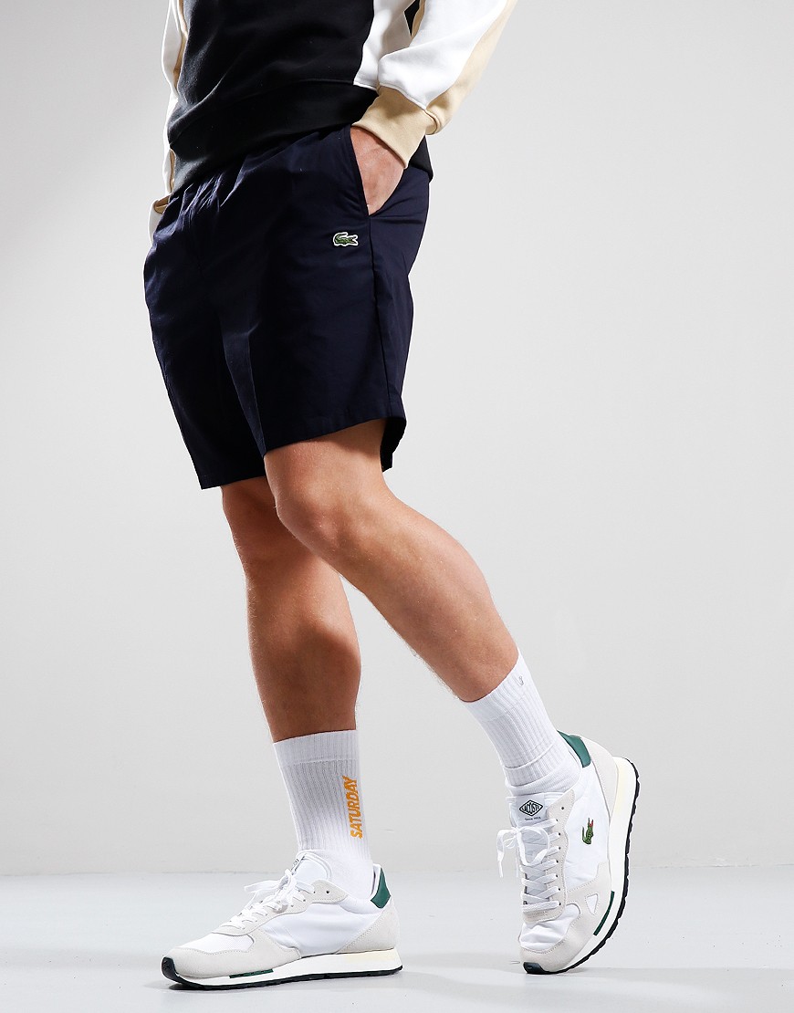 Lacoste Poplin Elasticated Shorts Abysm - Terraces Menswear