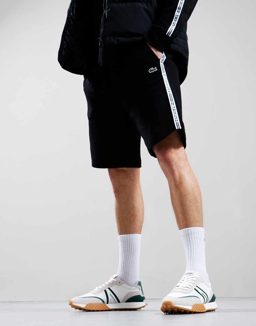 Lacoste Taped Jog Shorts Black - Terraces Menswear