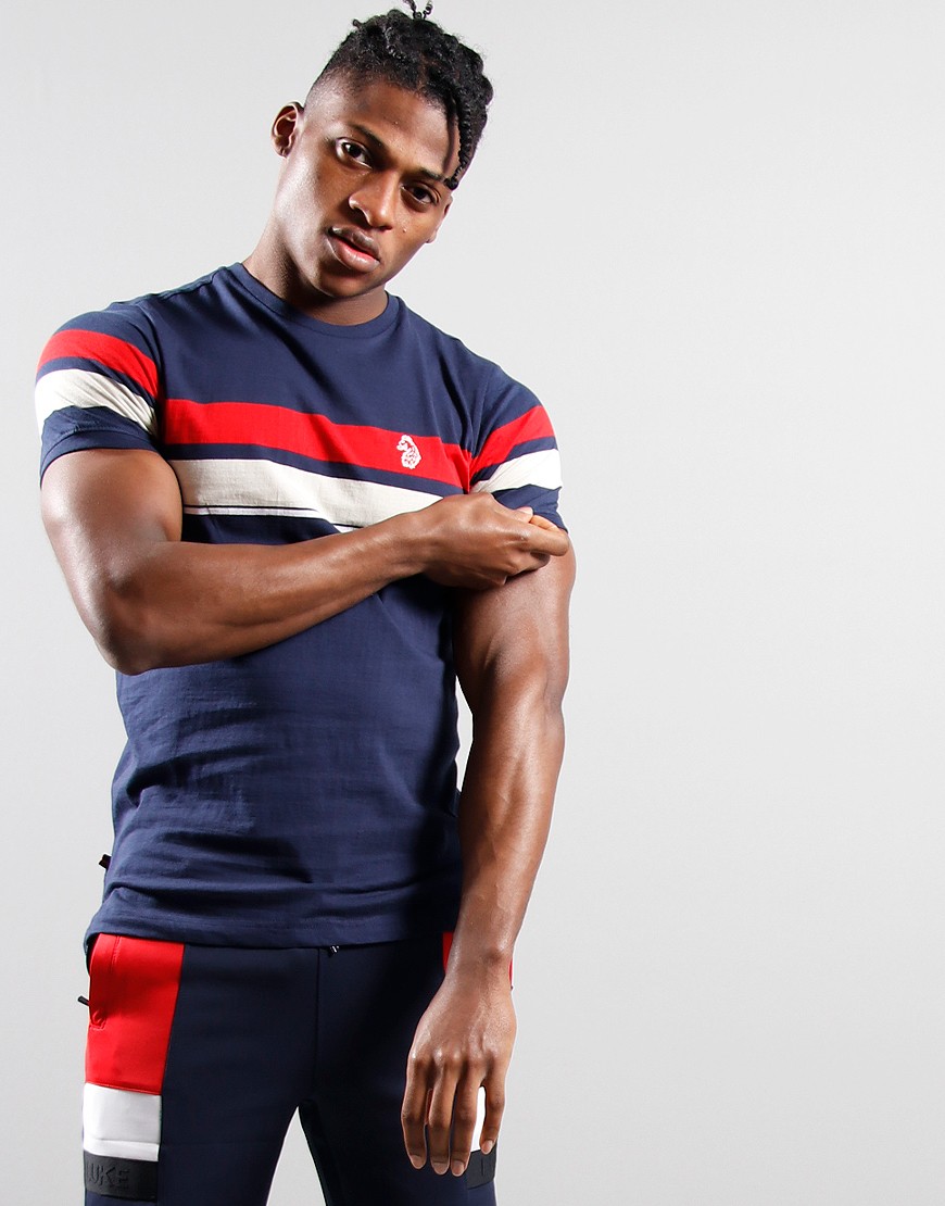 Luke 1977 Brazilia T-shirt Navy - Terraces Menswear