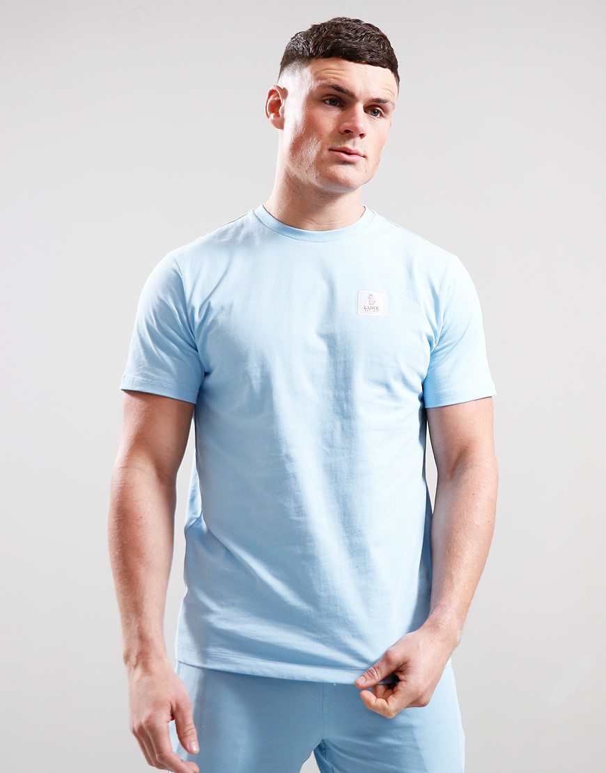 Luke 1977 Brunei T-Shirt Sky Blue - Terraces Menswear
