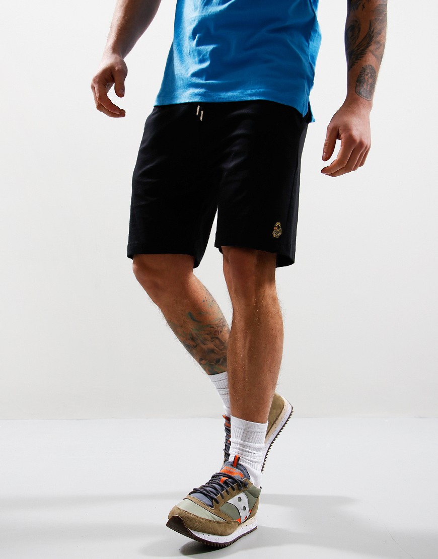 Luke 1977 Trouser Shorts Black - Terraces Menswear