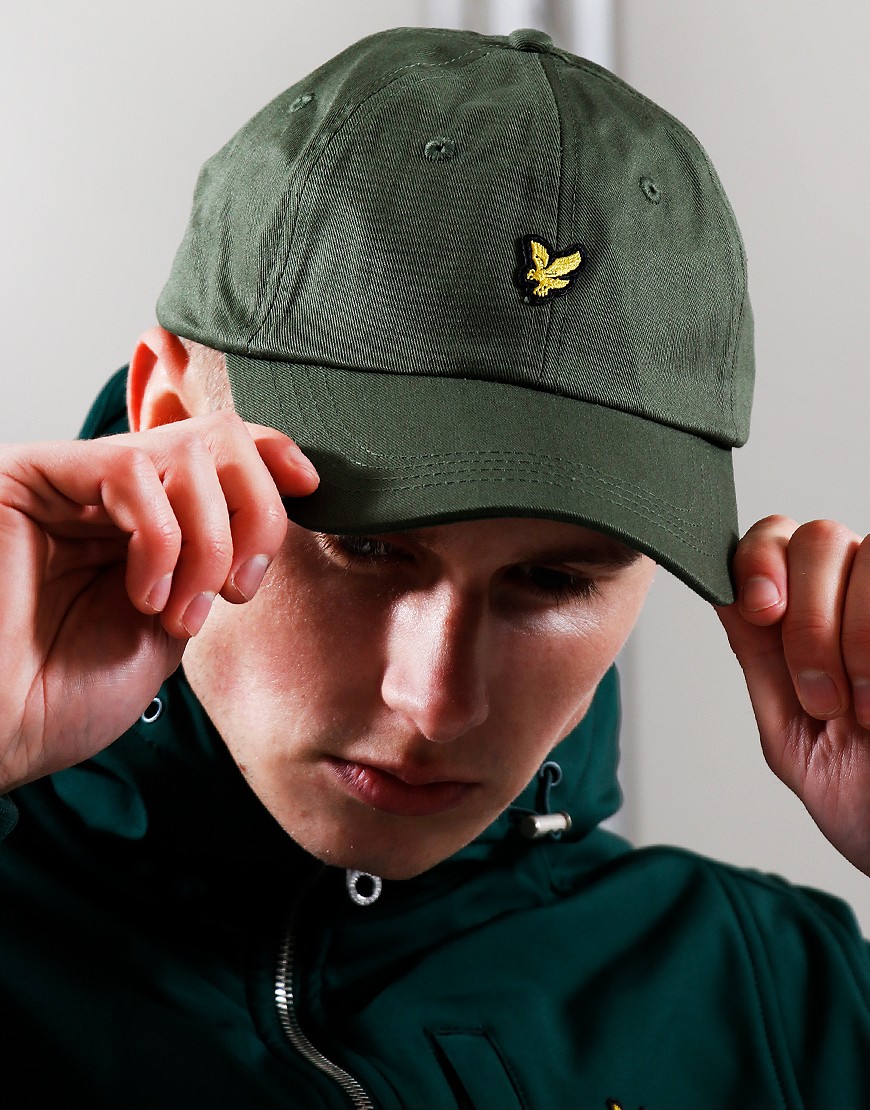 Lyle & Scott Baseball Cap Cactus Green - Terraces Menswear