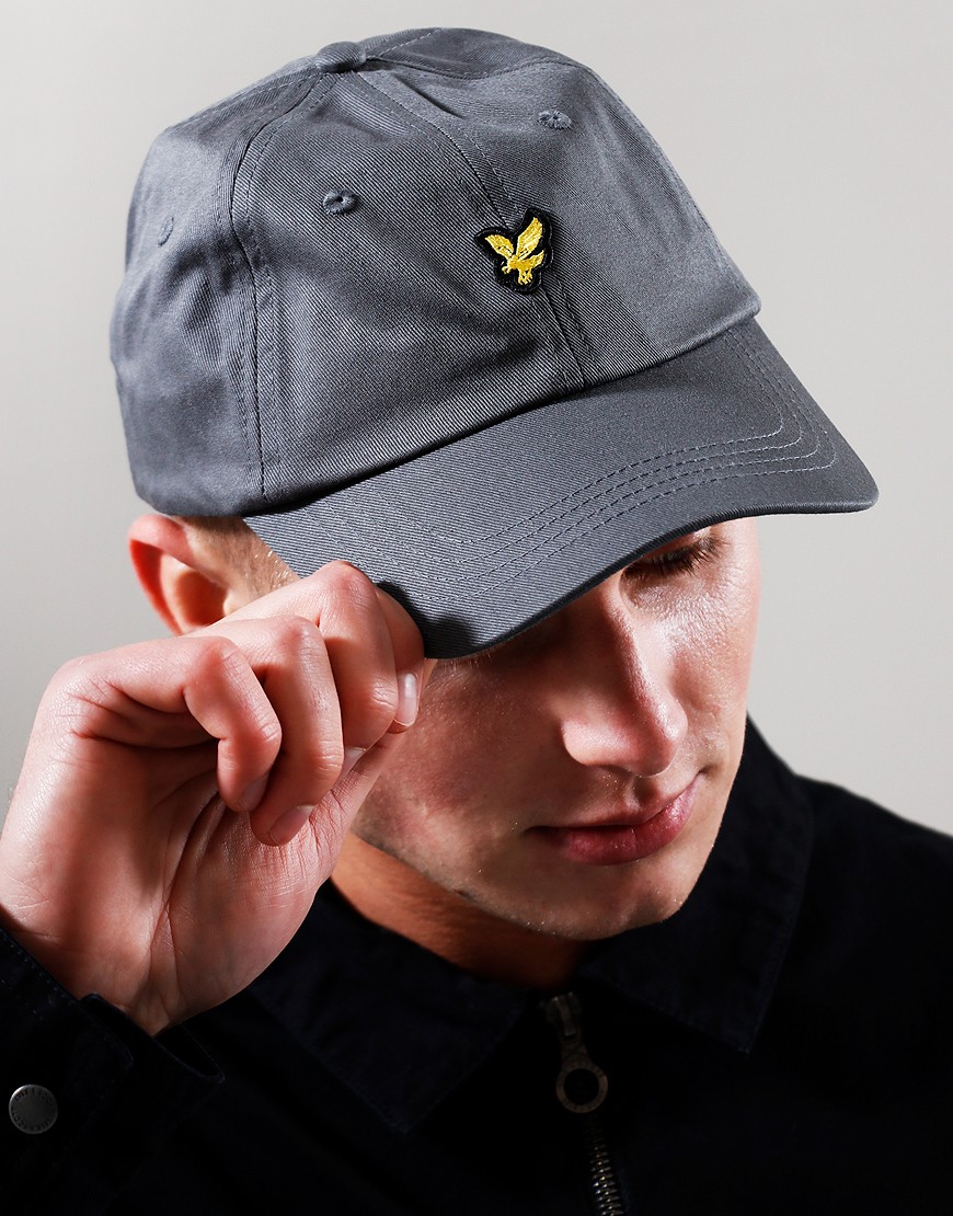 Lyle & Scott Baseball Cap Granite - Terraces Menswear