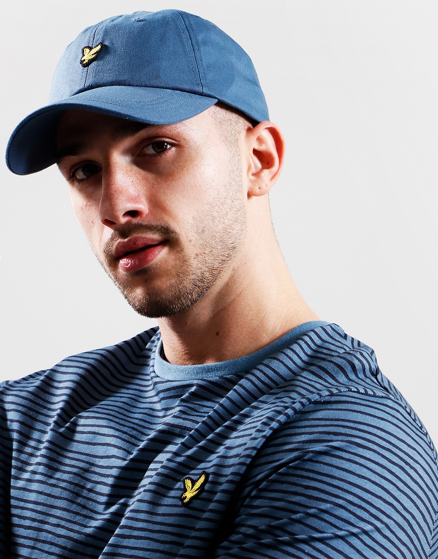 Lyle & Scott Baseball Cap Skipton Blue - Terraces Menswear