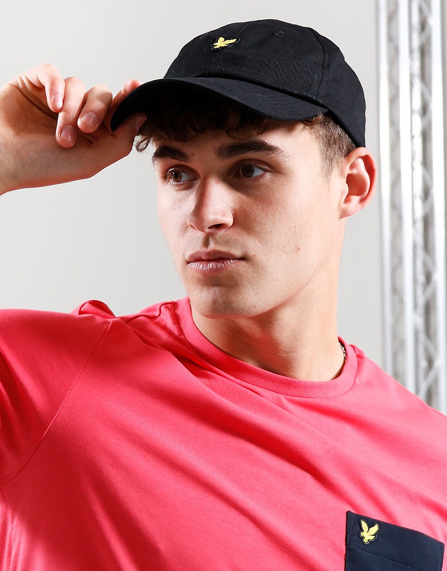 Lyle & Scott Baseball Cap Jet Black - Terraces Menswear